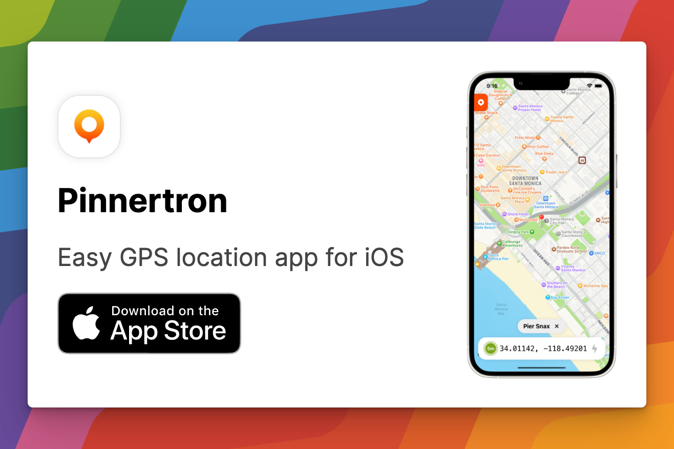 Pinnertron - GPS location app